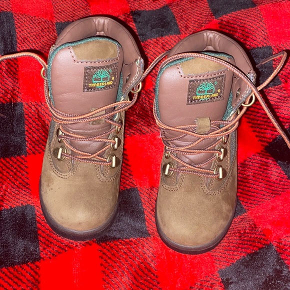 Timberland | Shoes | Timberland Boots Size 1 Medium Wore A Couple Times Still Looks Like New ...